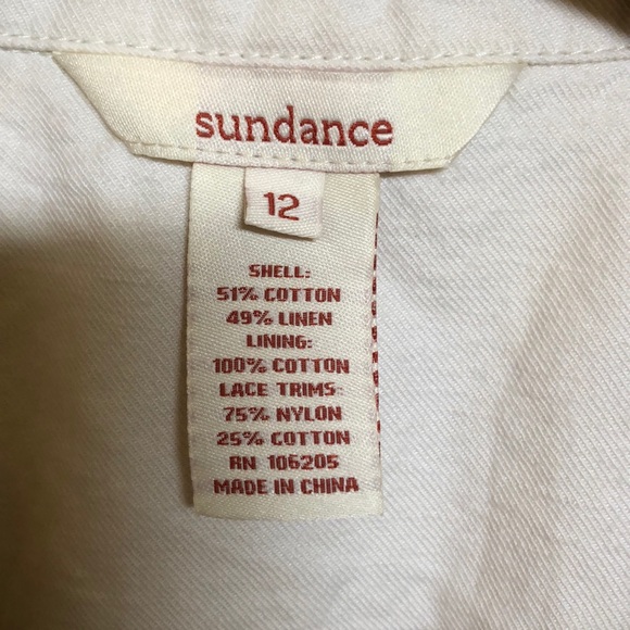 Sundance | Jackets & Coats | Sundance White Lace Blazer | Poshmark